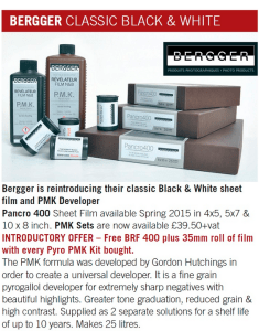 BERGGER Introducing New Black and White Sheet Film – Figital Revolution